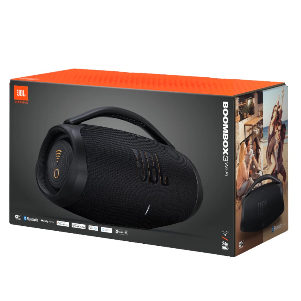 JBL Boombox 3 Wi-Fi | Powerful Wi-Fi & Bluetooth Portable Speaker | 24 ...